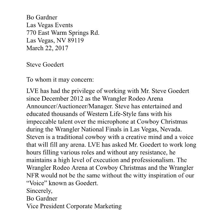 Steve Goedert Testimonials